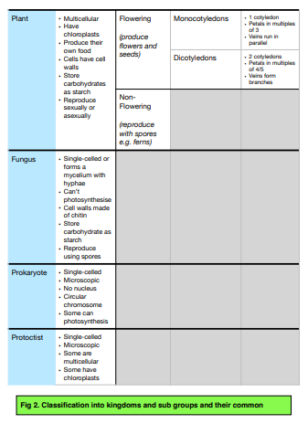 Classification - (GCSE Biology) - Study Mind