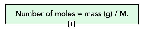 Using Moles to Balance Equations (GCSE Chemistry) - Study Mind