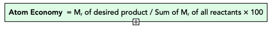 Atom Economy (GCSE Chemistry) - Study Mind