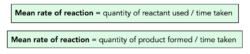 Calculating Rates of Reaction (GCSE Chemistry) - Study Mind